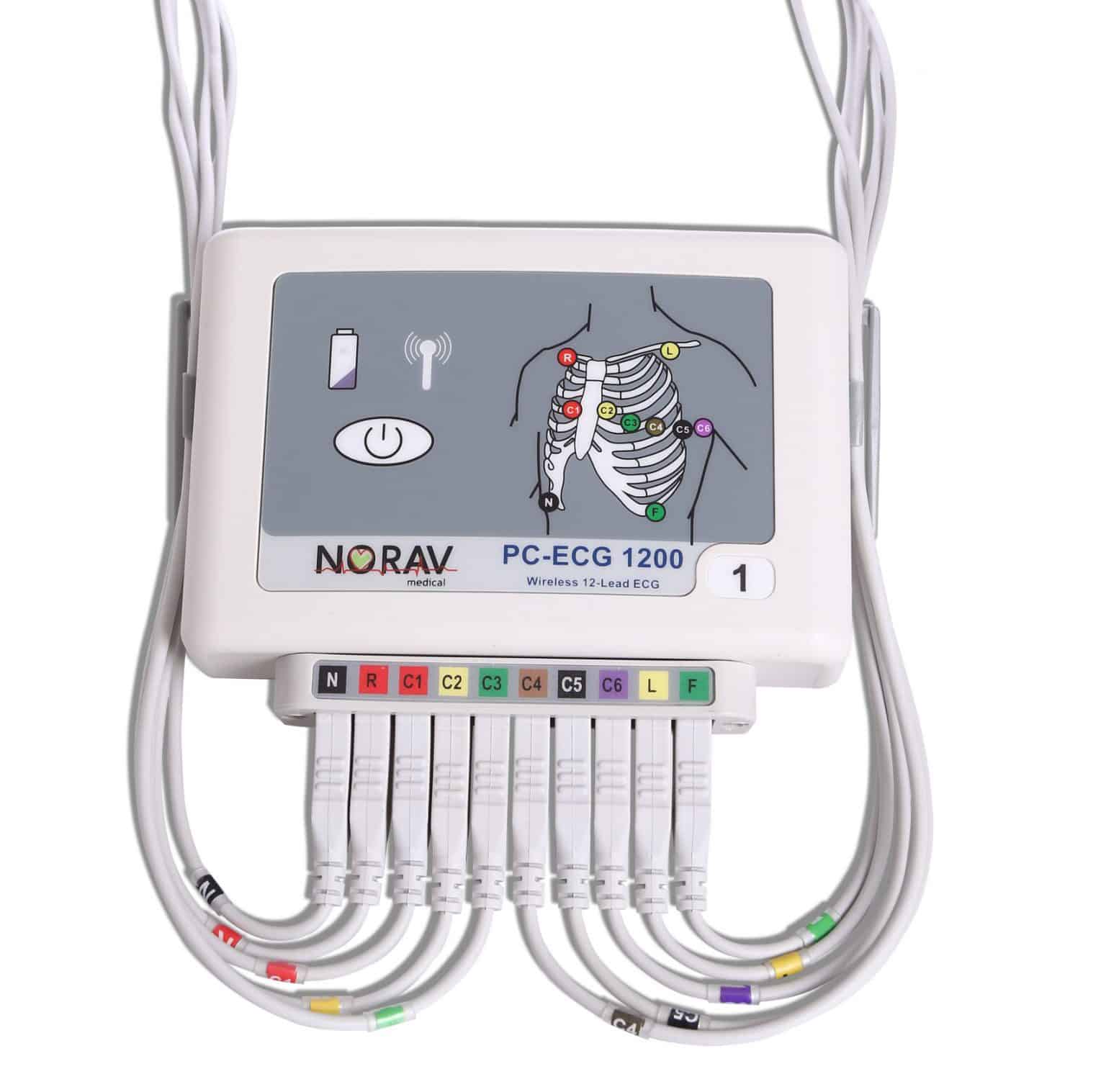 Stress 1200W - Ultimate Wireless Stress ECG - Norav Medical