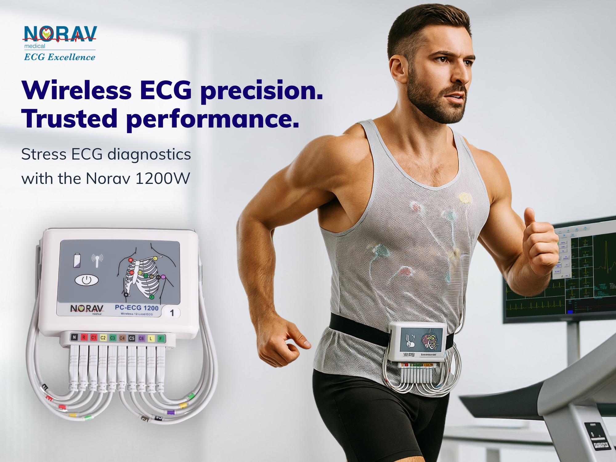 ECG Systems | ECG Excellence over 30 years - Norav Medical